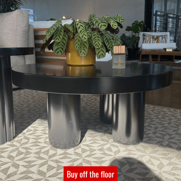 Black Coffee Table – Display Unit – Estora Home